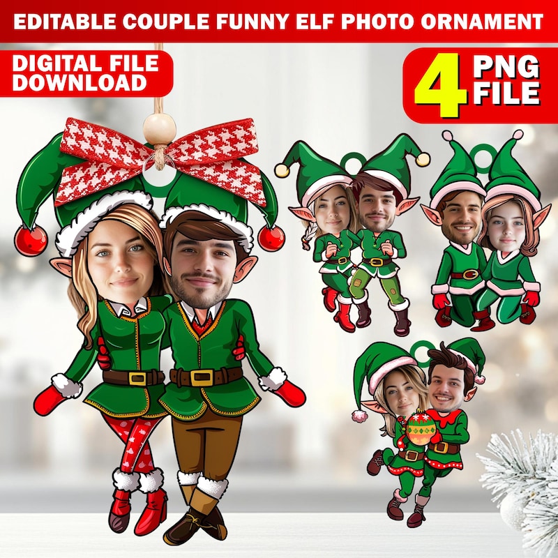 Elf Photo Frame - Etsy