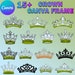 DYE Make Your Own Crown/tiara Design in Canva Bundle, Easy Drag & Drop ...