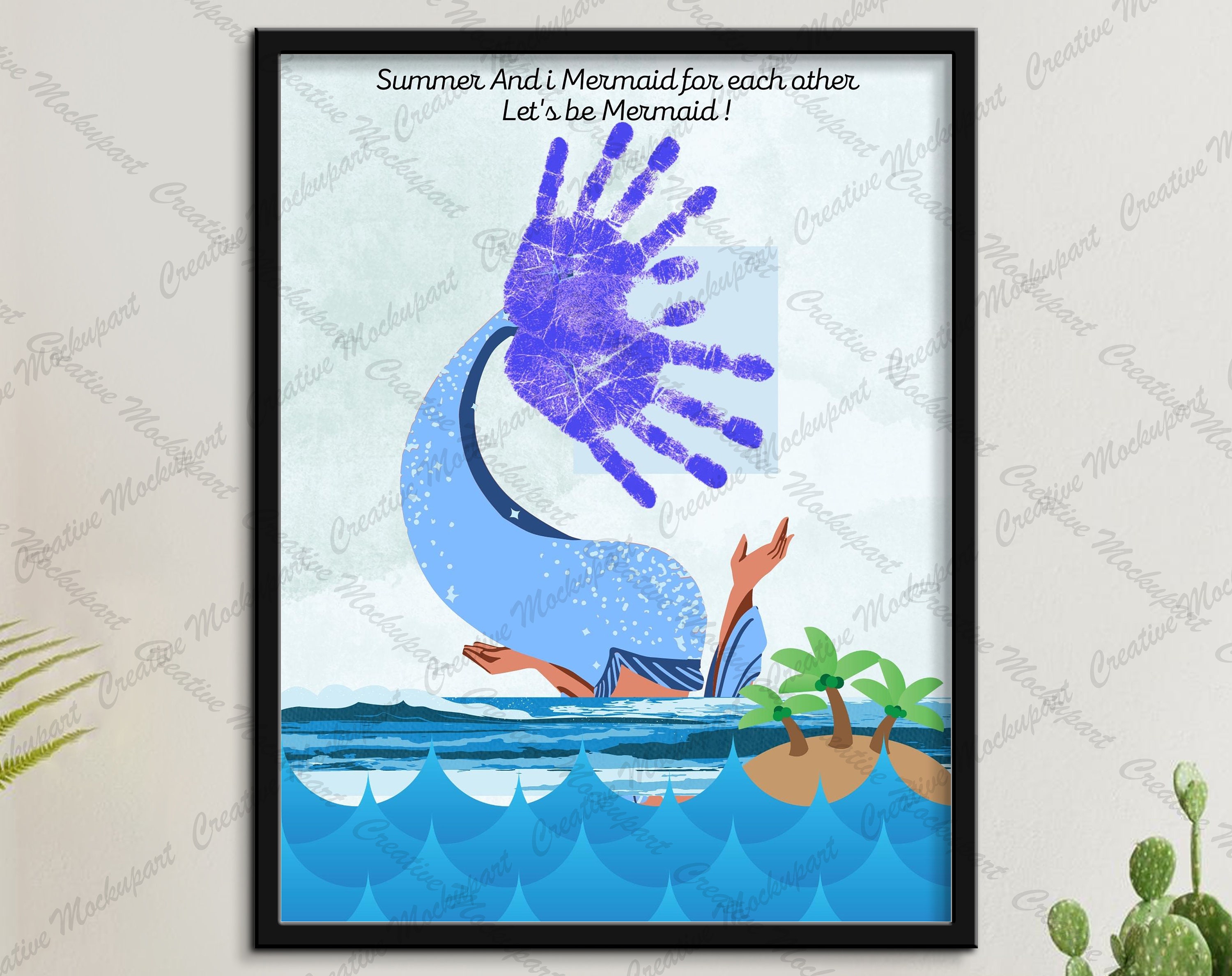 Summer Handprint Craft Bundle | Printable Summer Classroom Kids ...