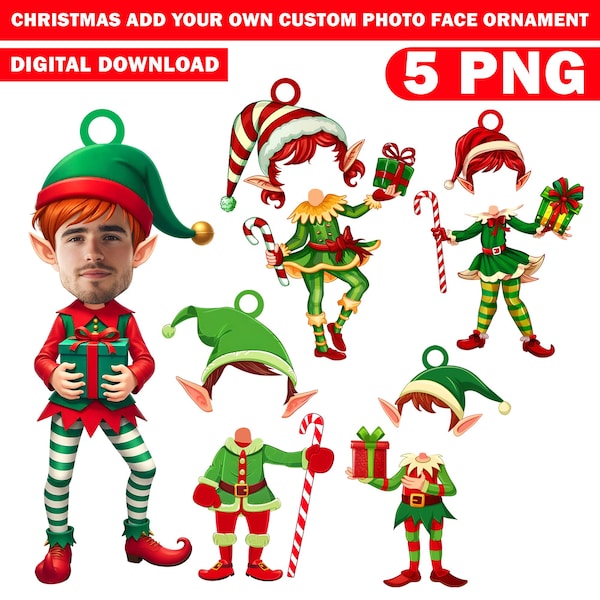 Elf Face Cutout - Etsy