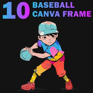 DIY Make Your Own Baseball Design in Canva, Easy Drag & Drop Baseball ...