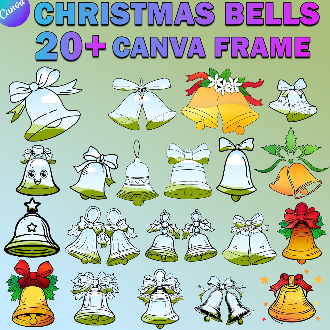 DIY Christmas Bells Make Your Own Holiday Bells in Canva Easy Drag ...