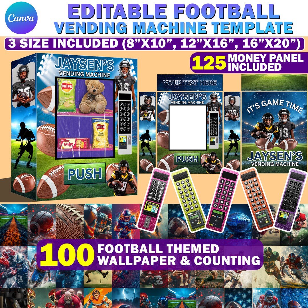 Football Vending Machines at Emma Spyer blog