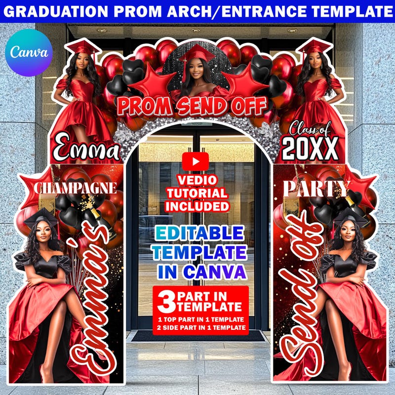 Prom Entry Template - Etsy