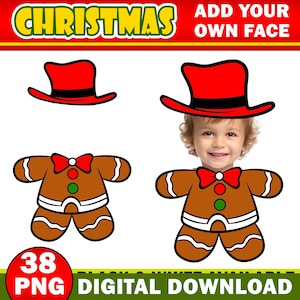 38 Christmas Add Your Own Photo Picture PNG MEGA Bundle Santa Elf ...