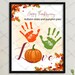 Thanksgiving Handprint Footprint Art & Craft Bundle 20 Fall Craft, Kids ...