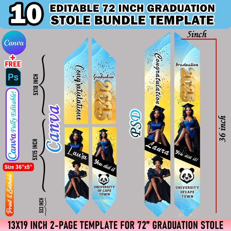 Royal Blue Sash - Etsy