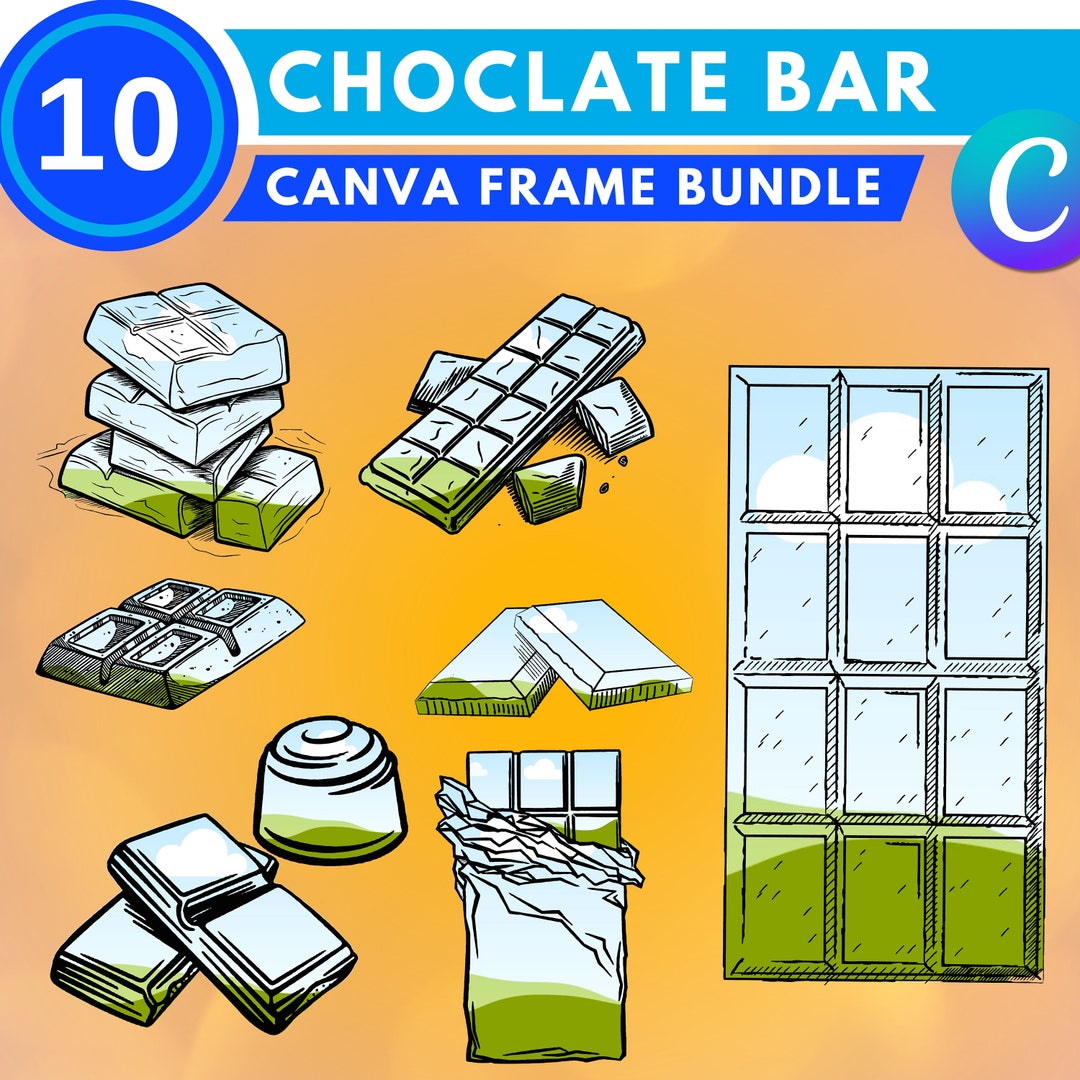 Make Your Own Chocolate Bar Design Easy Drag & Drop Candy - Etsy