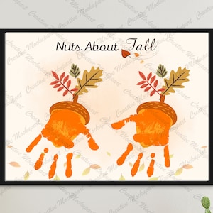 Thanksgiving Handprint Footprint Art & Craft Bundle| 30 Fall Craft ...