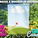 Canva Frame Garden Flag Mockup | Dye Sublimation Add Your Own Design ...