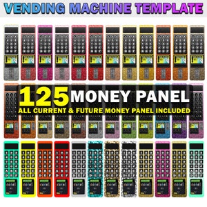 Baby Shower Vending Machine Template, DIY Editable 8X10, 12x16 & 16x20 ...