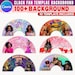 100x Clack Fan Background Templates Bundle, Clack Fan Template ...