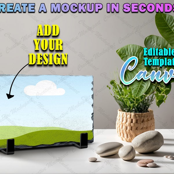 Sublimation Slate Template - Etsy