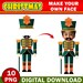 Christmas Add Your Own Nutcracker Photo Face, DIY Nutcracker Yourself ...
