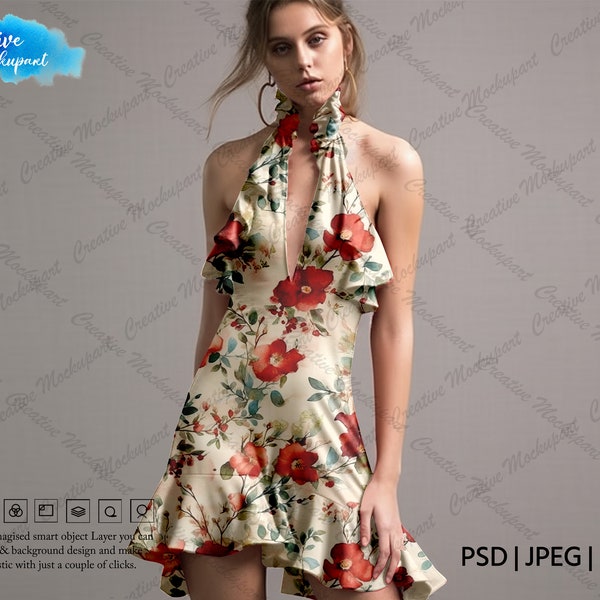 Backless Dress - Etsy