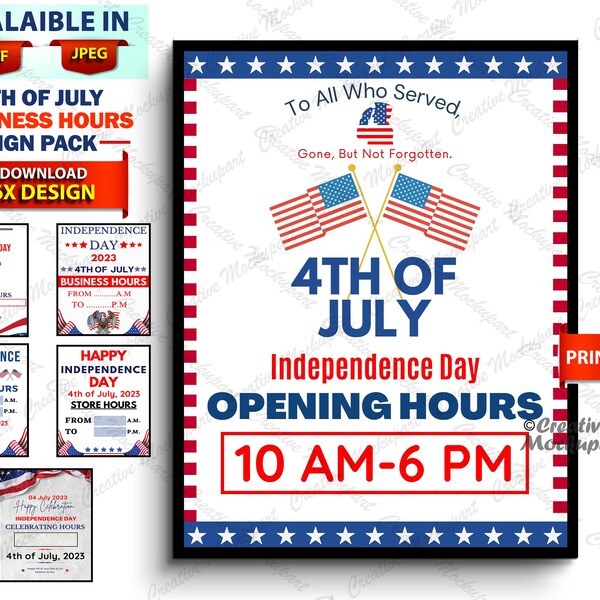 Closed for 4th of July - Etsy