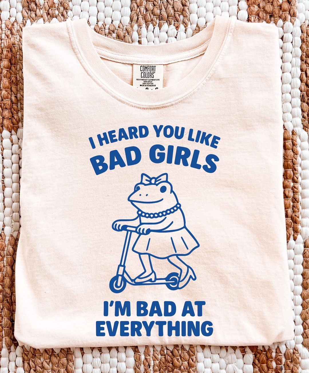 Funny Frog PNG, Bad Girls Meme Sublimation, Bad at Everything Shirt ...