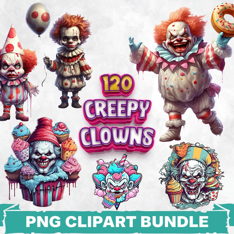 Creepy Circus Art - Etsy