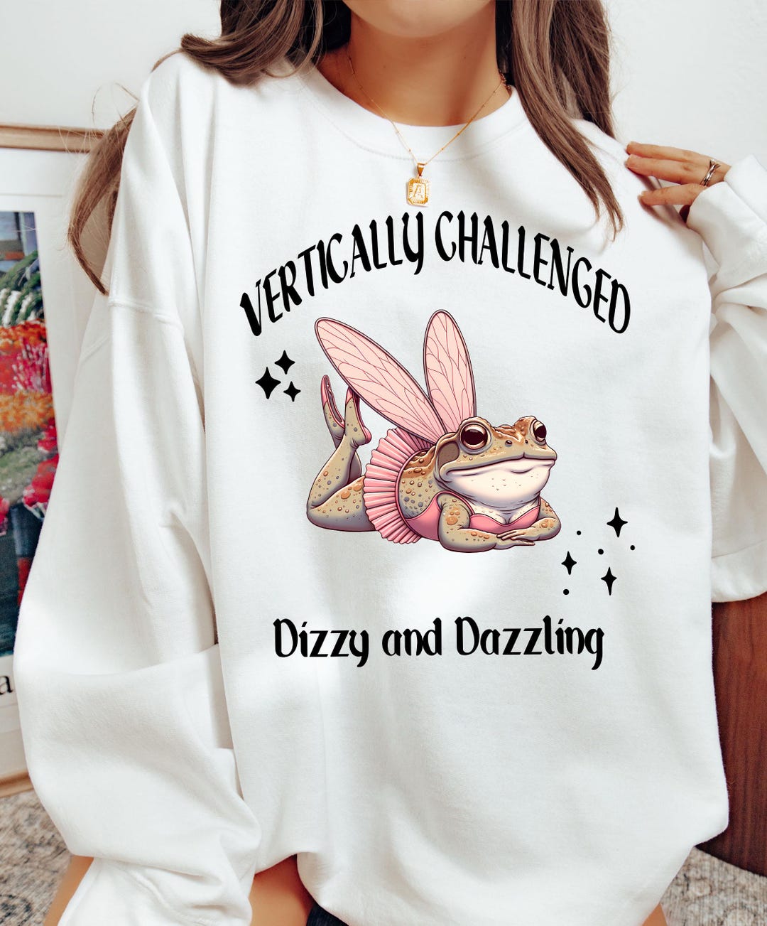 Vertically Challenged PNG, POTS Syndrome Sublimation, Dizzy Frog Shirt ...