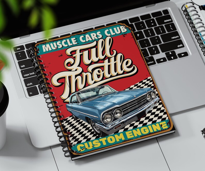 Muscle Car PNG Clipart Bundle, Vintage American Car Sublimation Design ...