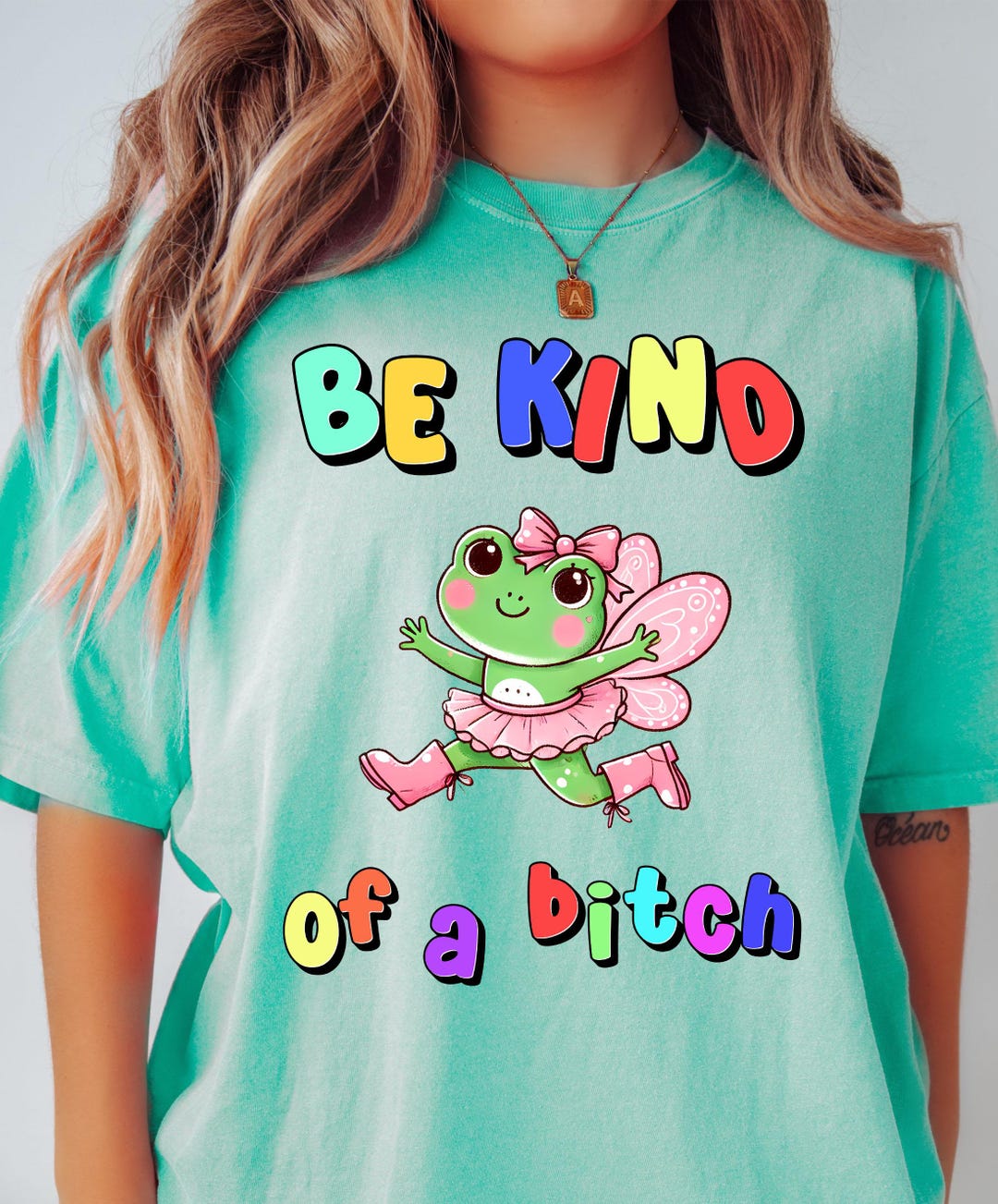 Funny Frog PNG, Sarcastic Fairy Sublimation, Rude Quote Shirt, Be Kind ...