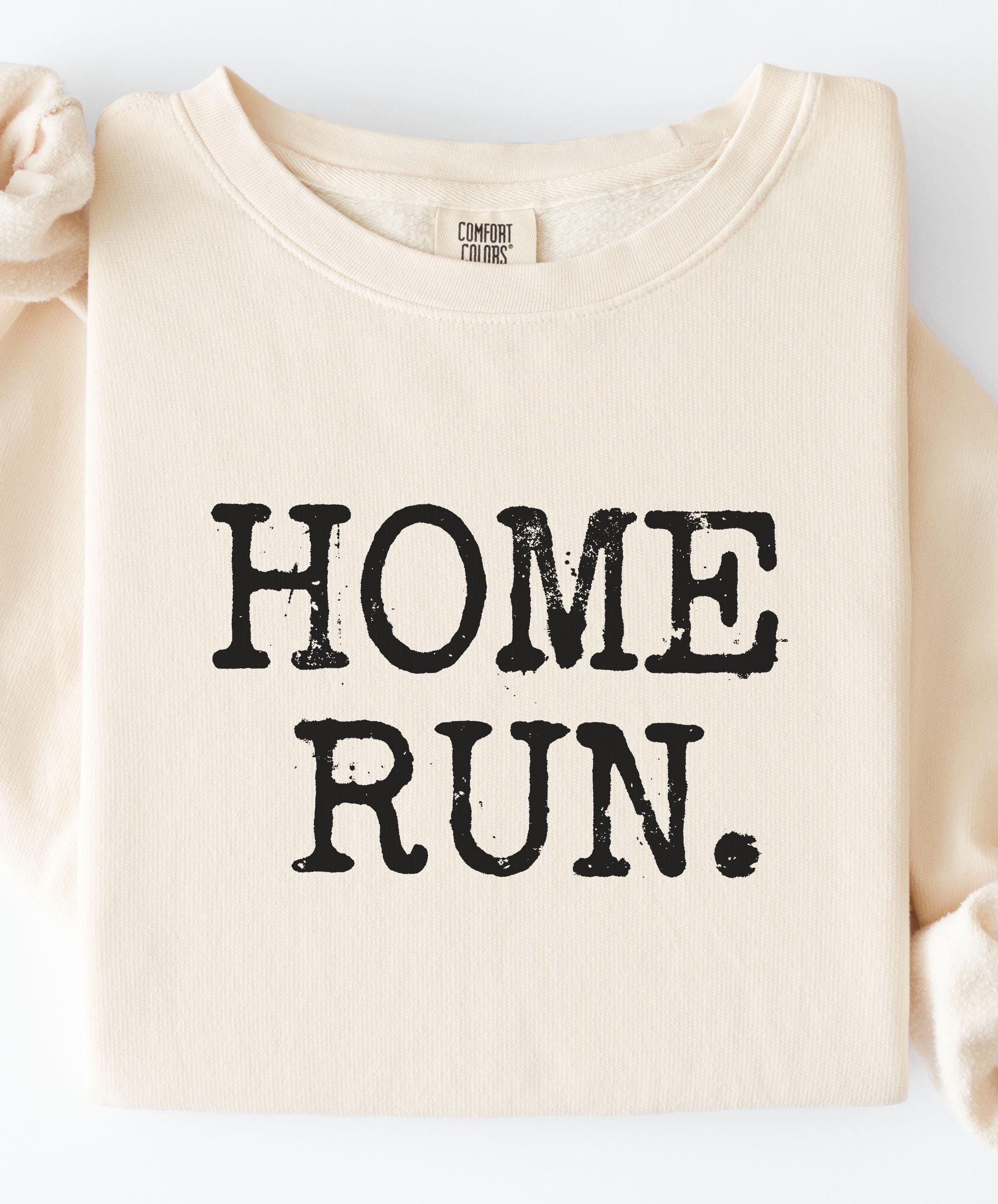 Stacked Home Run PNG, Minimalist Baseball Sublimation, Typewriter Font ...