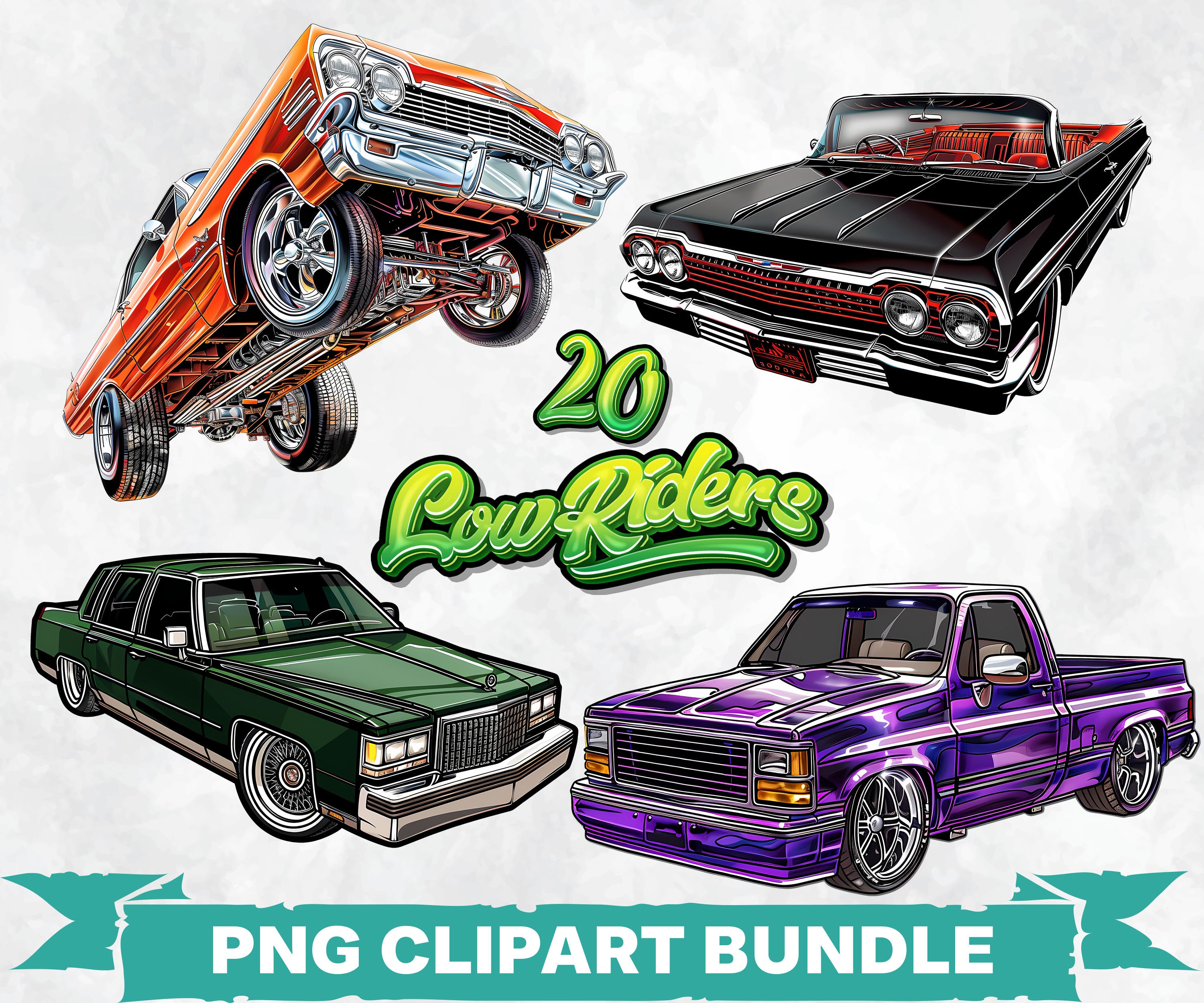 Lowrider Cars And Trucks Drawings