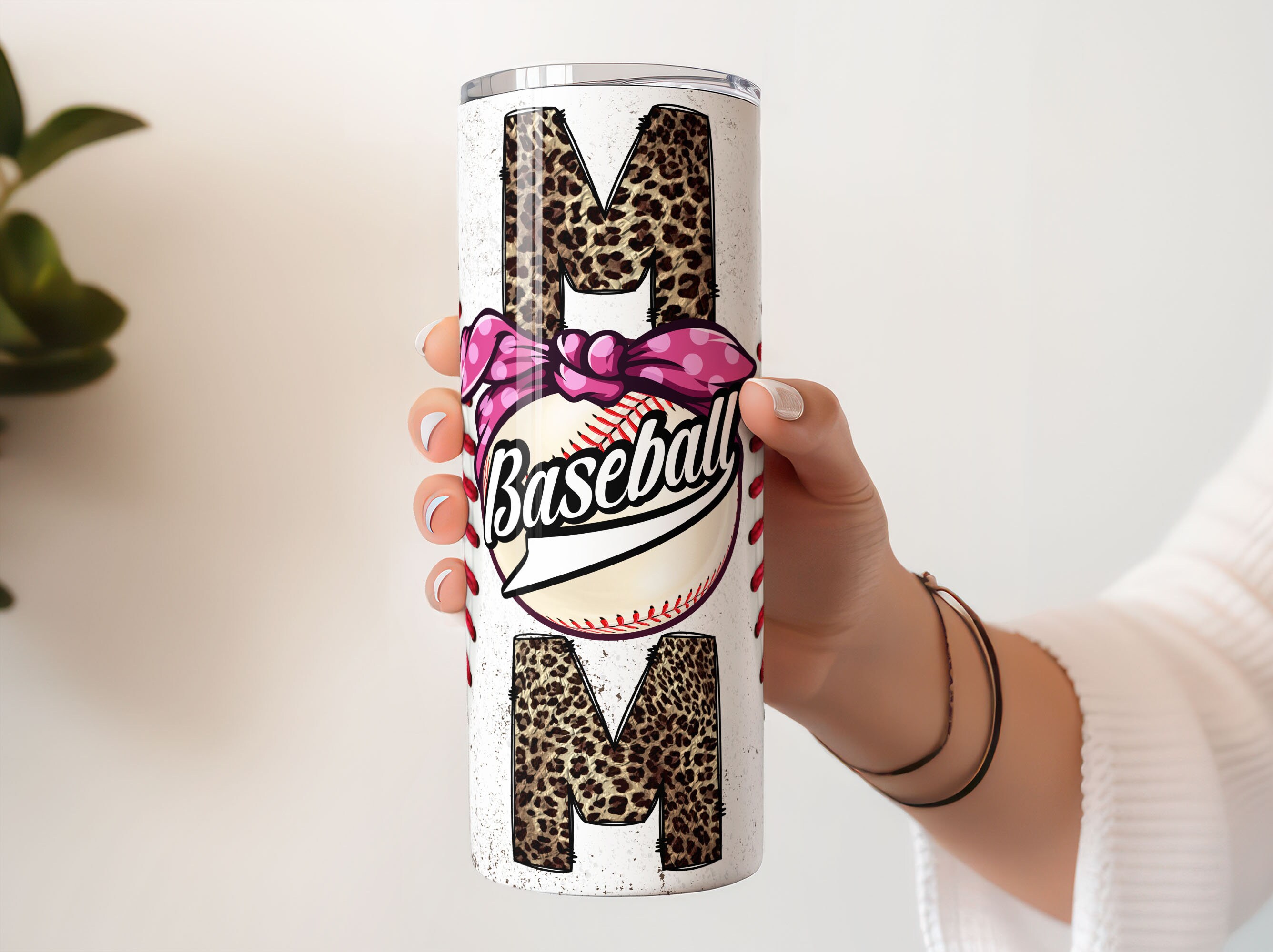 Baseball Mom Tumbler Wrap PNG Baseball Mama Sublimation Design Seamless ...