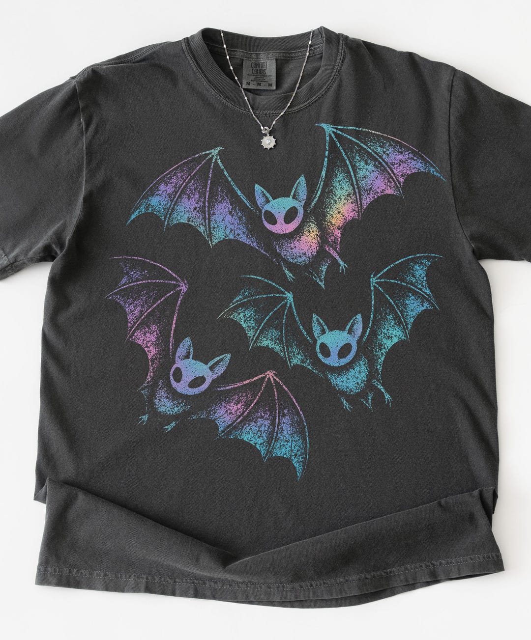 Pastel Goth Bat PNG, Cute Bat Sublimation, Spooky Aesthetic Shirt ...
