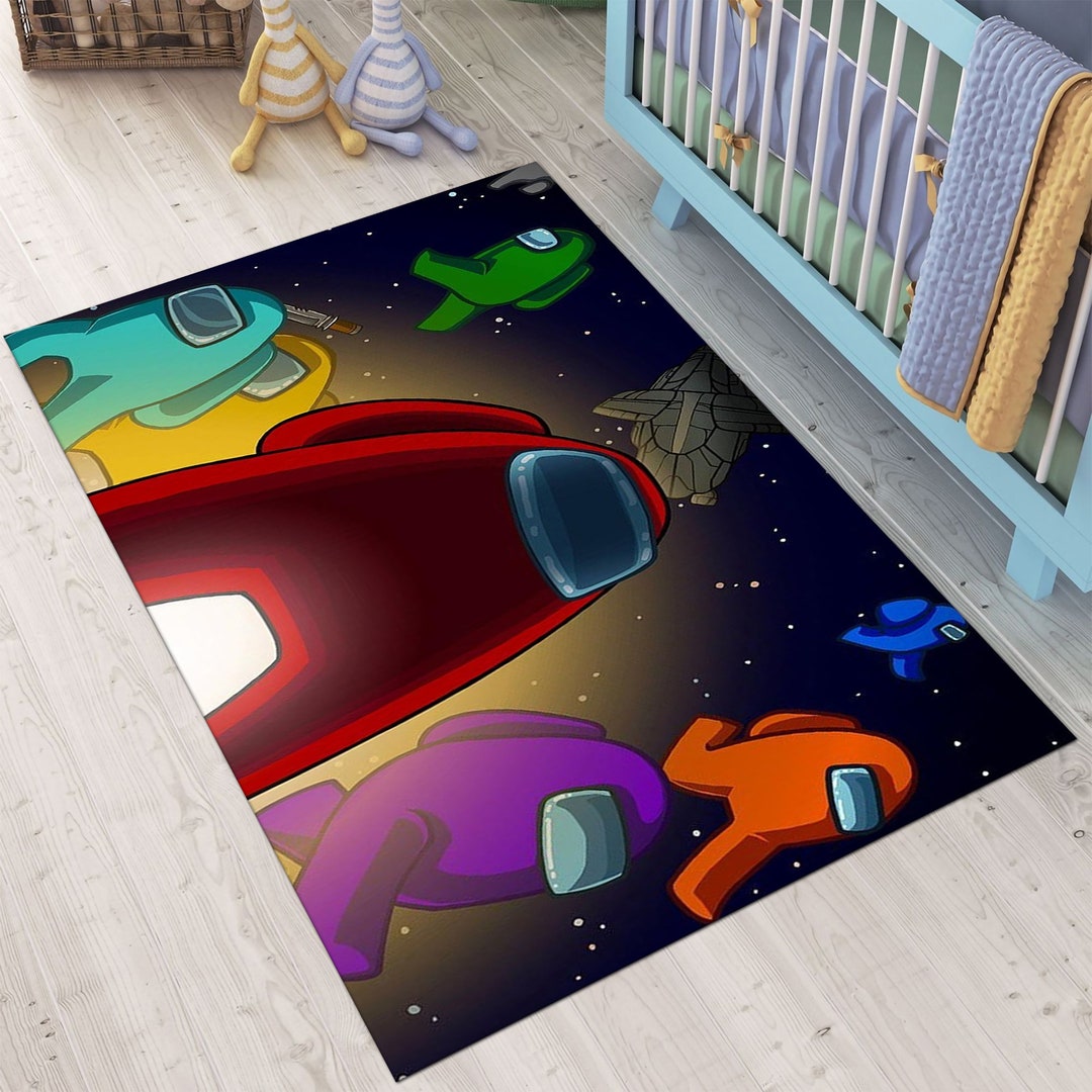 Among Us Rug286 Among Us Series Rug Online Game Patterned - Etsy