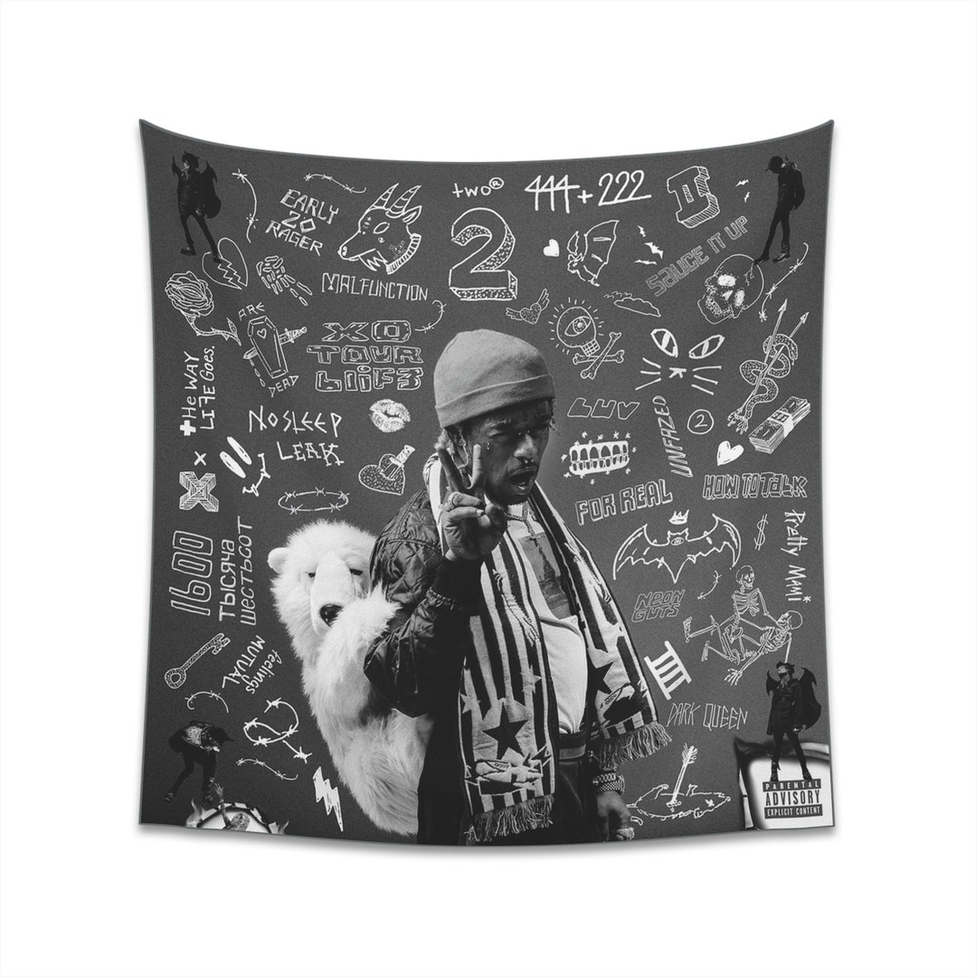 Lil Uzi Vert LUV is Rage Music Flag Underground Rap Opium Rage Banner ...