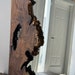 Live Edge Mirror, Wooden Mirror, Natural Live Edge Mirror, Natural Log ...