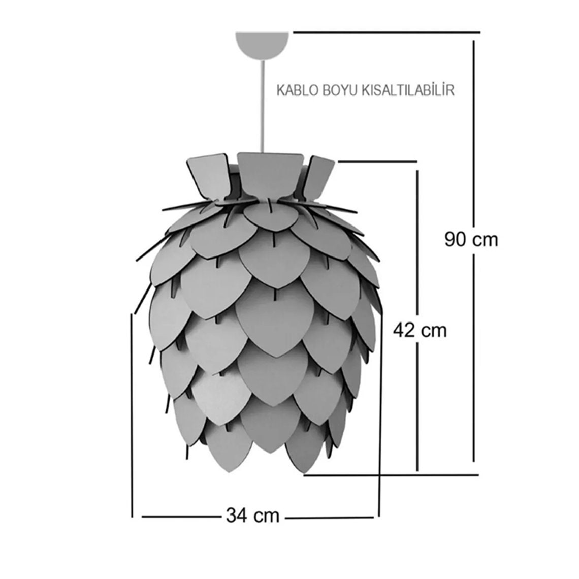 Wooden Cone Pendant Light, Bringing the Sparkle of Nature to Your Home ...