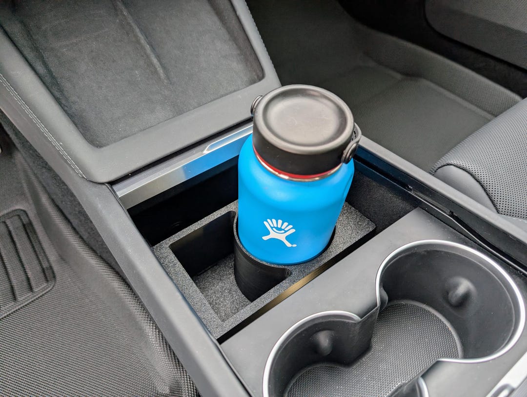 Hydroflask, Owala, & Yeti Bottle Holder for Tesla Model Y and Model 3 ...