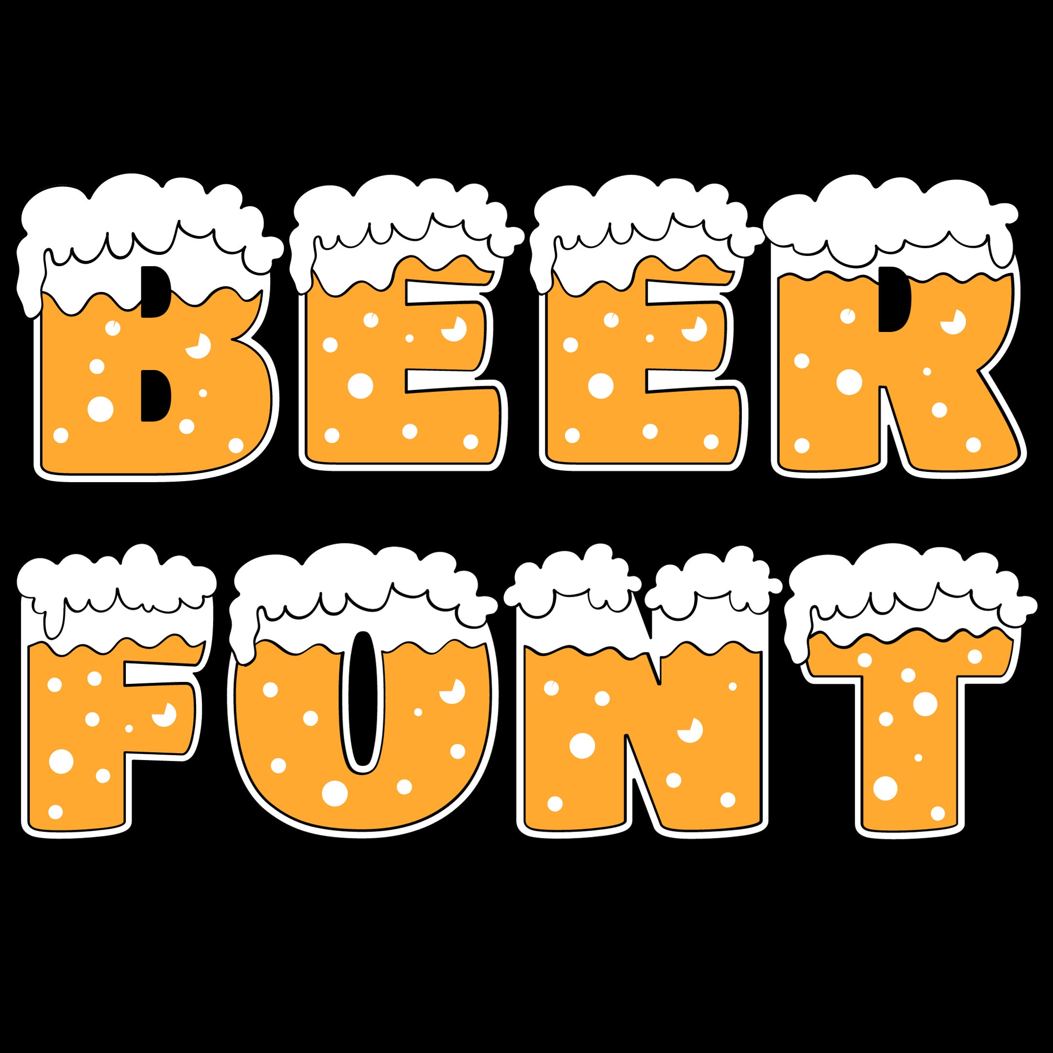 Beer Font Clipart PNG SVG Bundle, Beer Alphabet, Beer Letters, Monogram ...