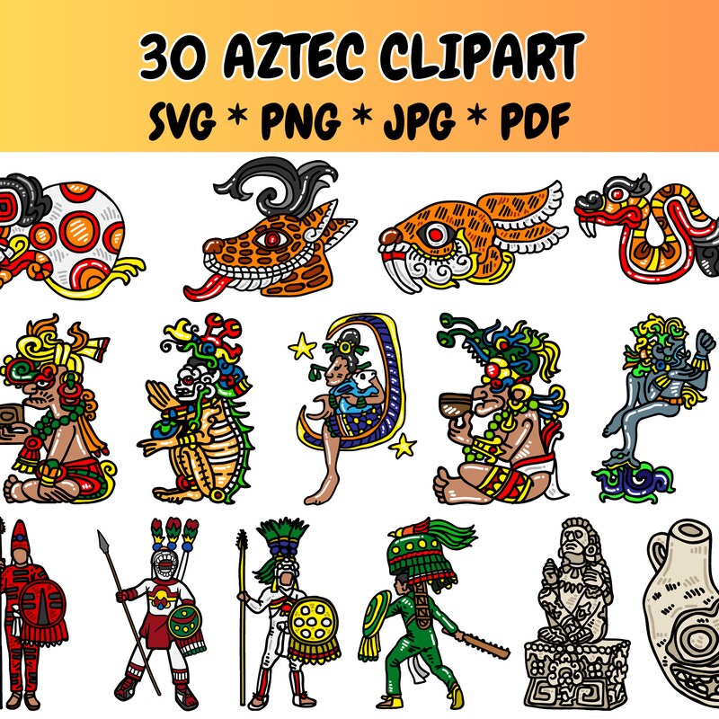 Aztec Gods - Etsy