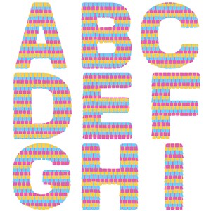 Pinata Font Clipart PNG SVG Bundle, Pinata Alphabet, Pinata Letters ...