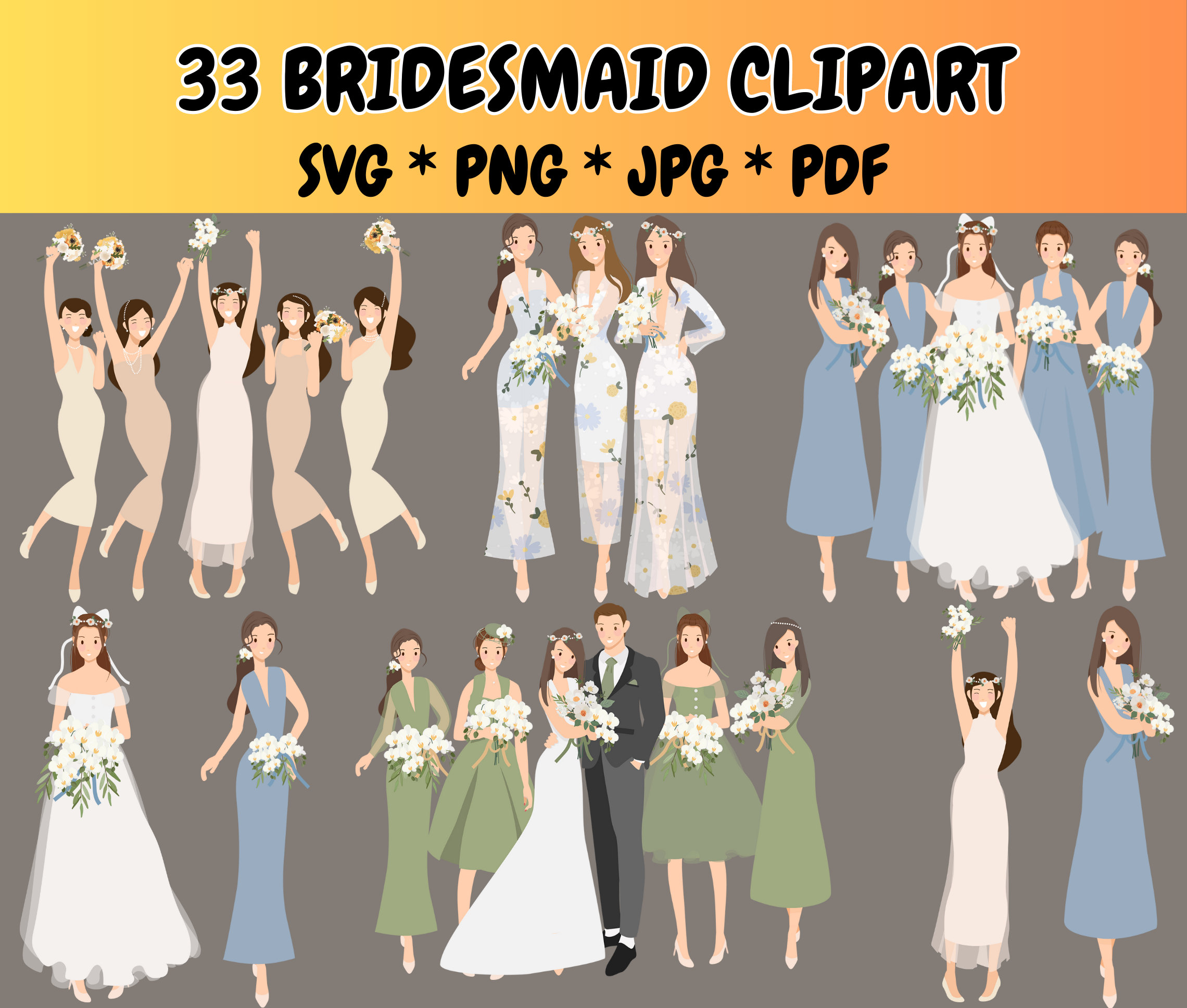 Bridesmaid Graphic