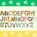 Animal Alphabet Clipart: Doodle Font, Kids Letters (PNG SVG Bundle) - Etsy