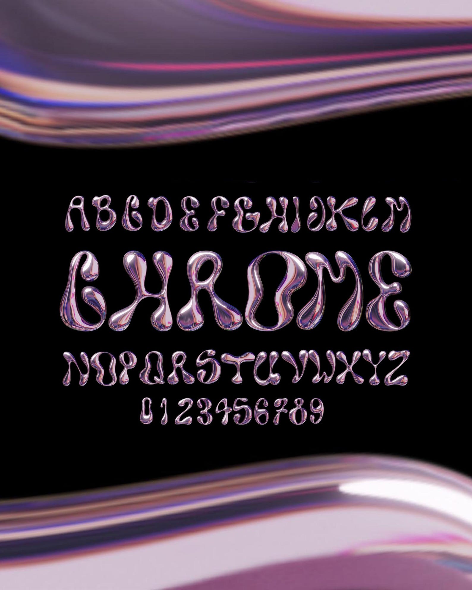 3D Bubbly Letters Clipart Bundle: PNG SVG Alphabet, Numbers - Etsy