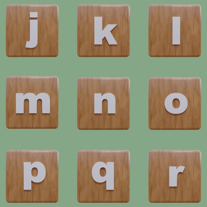 Scramble Letters Clipart PNG SVG Bundle, Scramble Font, Scramble ...