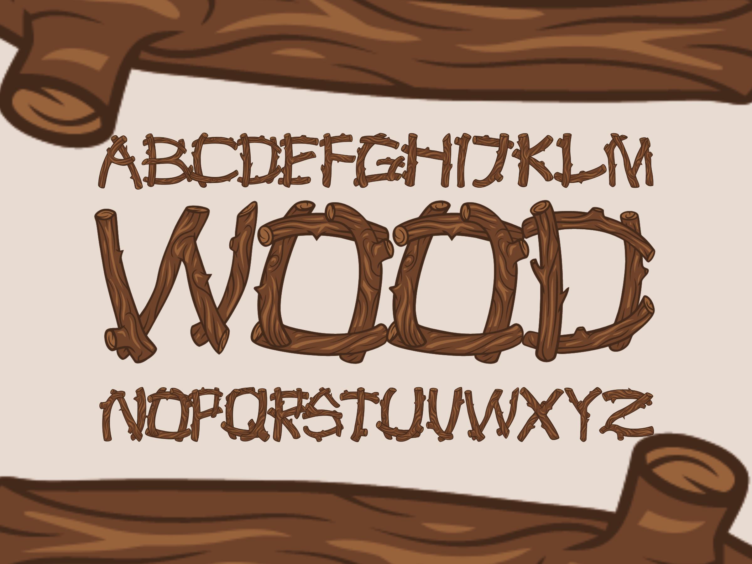 Wood Plank Font 30 Awesome Examples Of Free Wood Font | Naldz Graphics