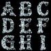 3D Ice Letters PNG SVG Bundle, Ice Font, Ice Alphabet, Winter Font ...