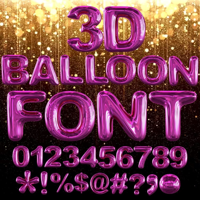 Helium Alphabet Balloons - Etsy