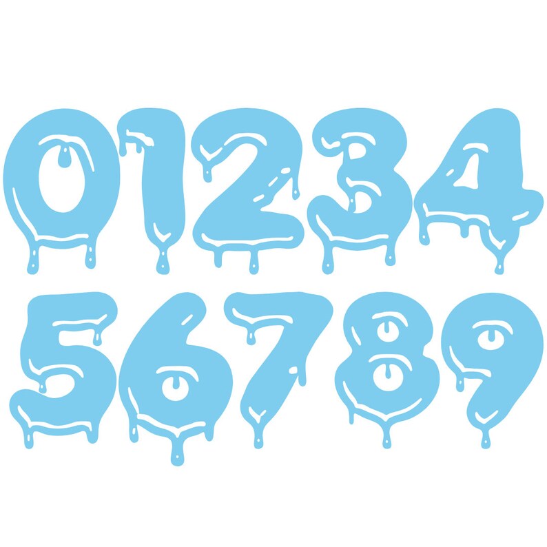 Ice Melting Font Clipart PNG SVG Bundle, Dripping Font Svg, Dripping ...