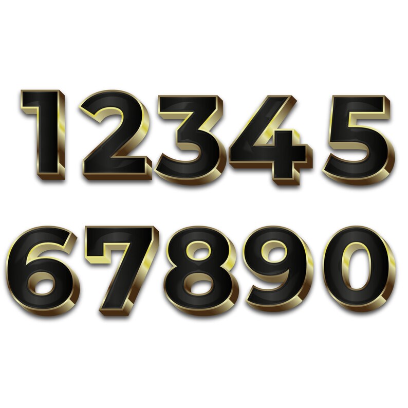 3D Elegant Letters Clipart PNG SVG Bundle, Elegant Font, Elegant ...