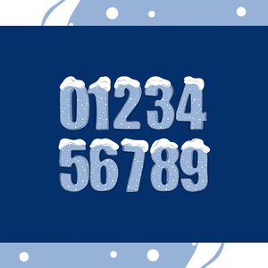 Snow Letters Font: Winter Alphabet PNG SVG Bundle - Etsy
