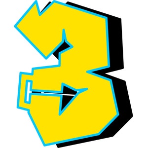 3D Graffiti Font Clipart PNG SVG Bundle, Urban Graffiti Font Svg, Retro ...