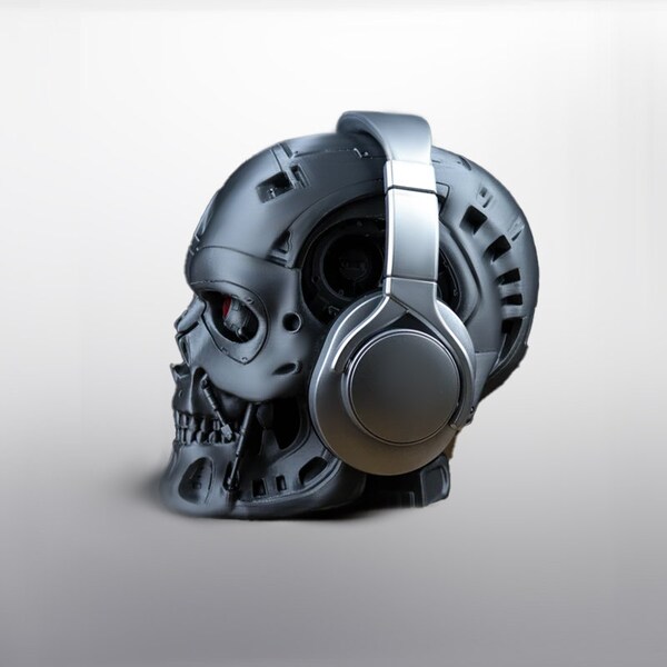 Terminator Skull - Etsy