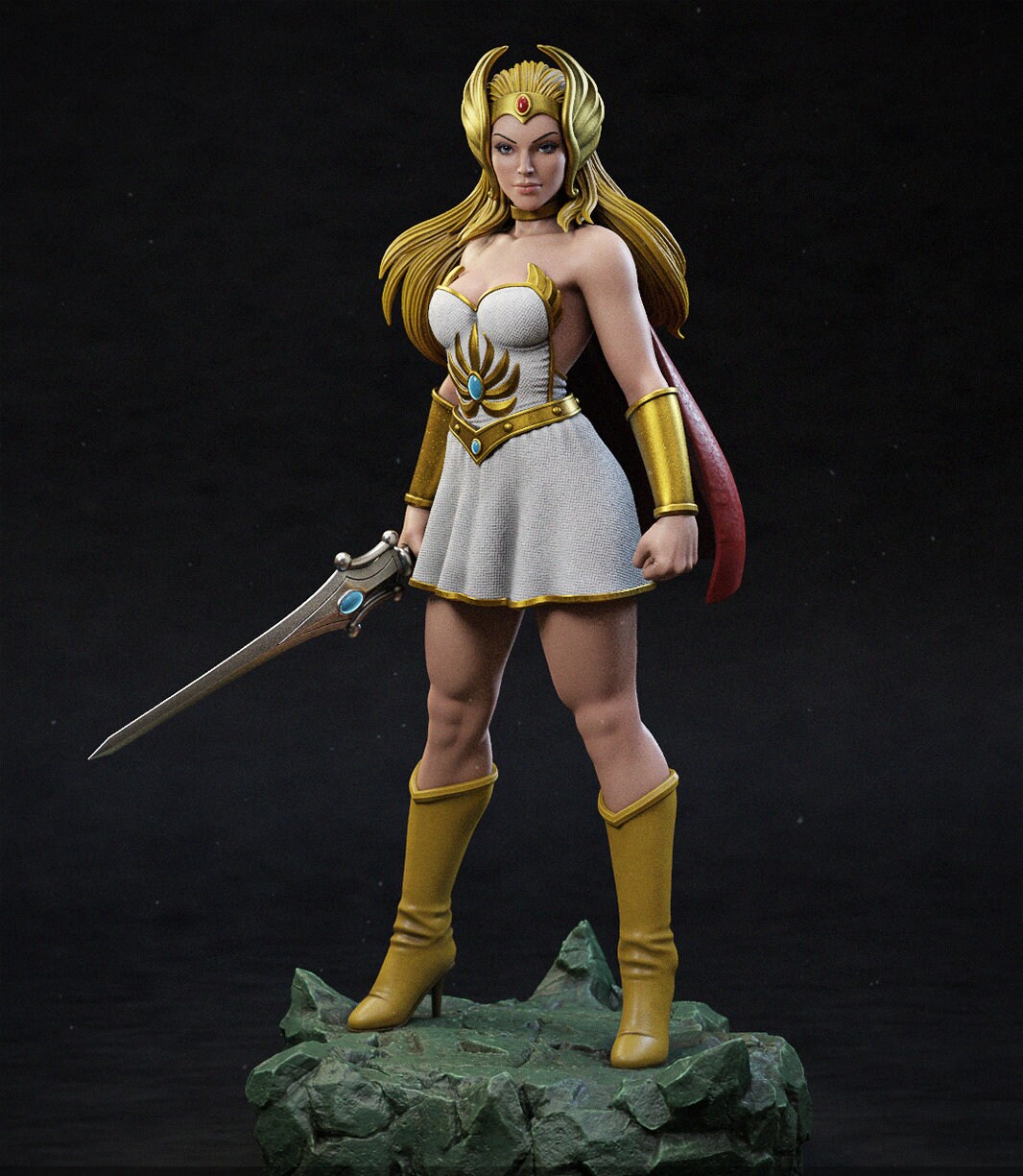 She Ra He Man Theme 3d Stl File 3d Design 3d Printer Etsy
